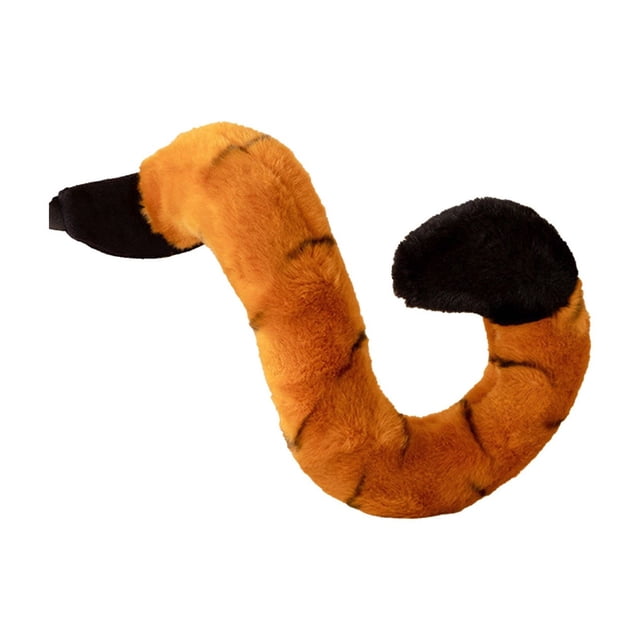 Wdhugt Yellow Animals Tail Plush Toy For Role Play Parent Child ...