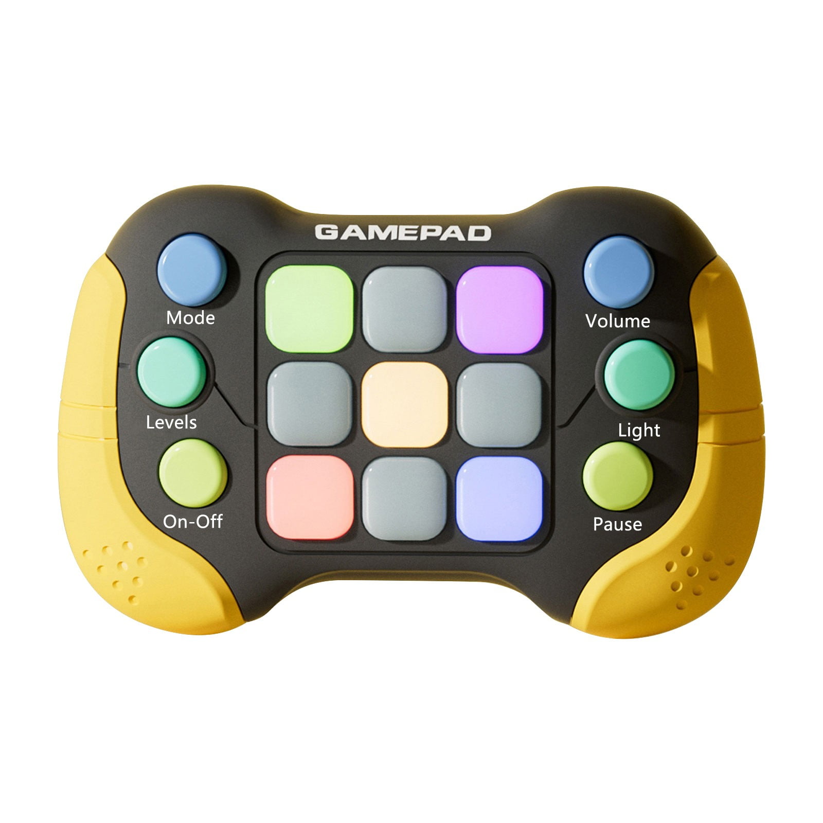 Wdhugt Yellow Fast Push Flash Game Controller Fidget Toy Handheld ...