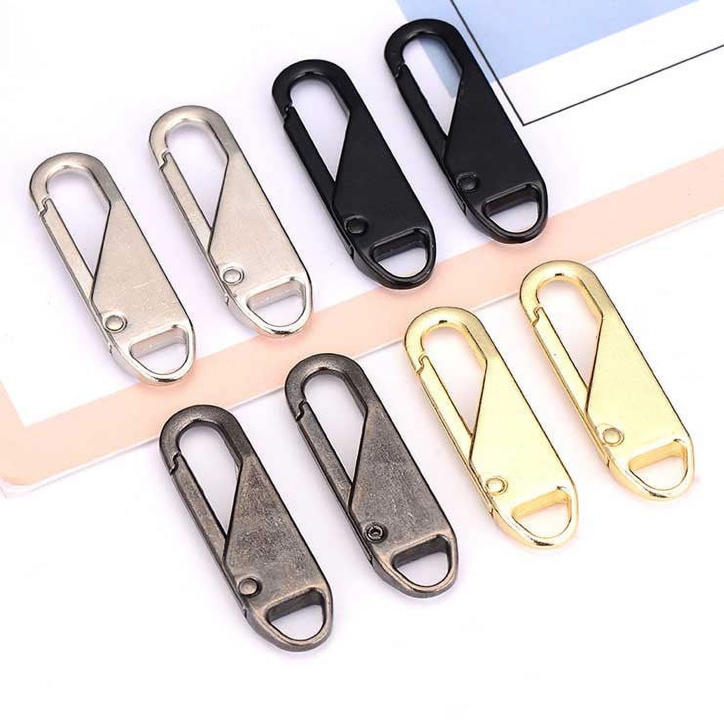 Wdhugt Zipper Pull Replacement Metal Zipper Handle Mend Fixer Zipper ...