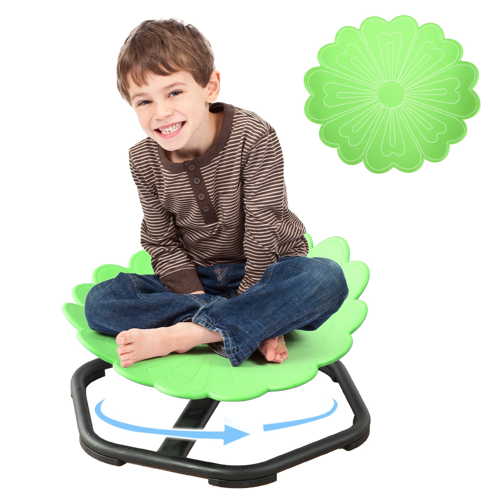 Wdmiya Kids Sensory Swivel Chair, Spinning Chair For Autistic Kids ...