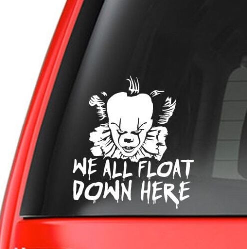 We All Float Down Here Clown White IT Horror 6 Inch Professional ...