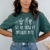 We All Grow At Different Rates Shirt Teacher Appreciation Gift ...