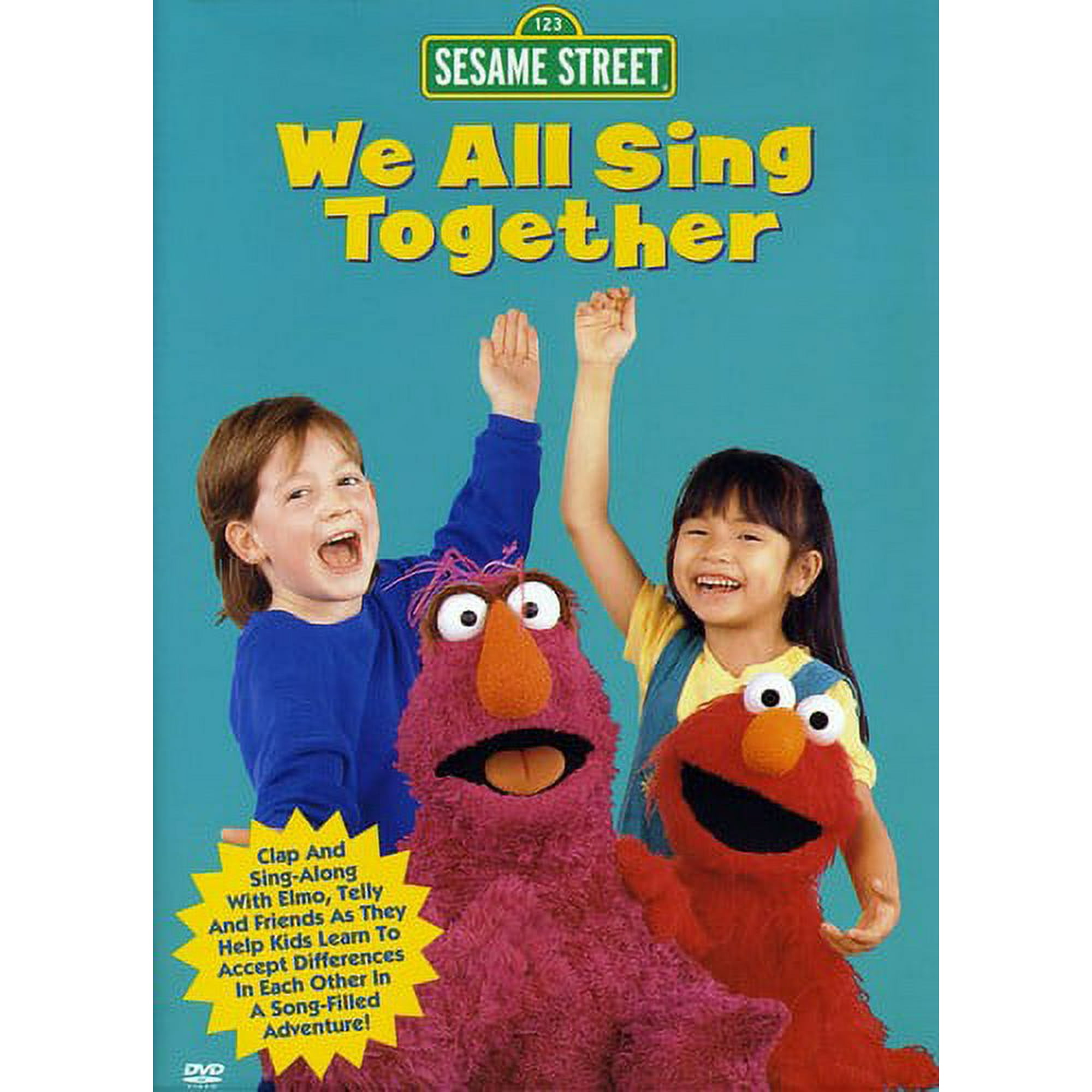 Sesame Street We All Sing Together Vhs