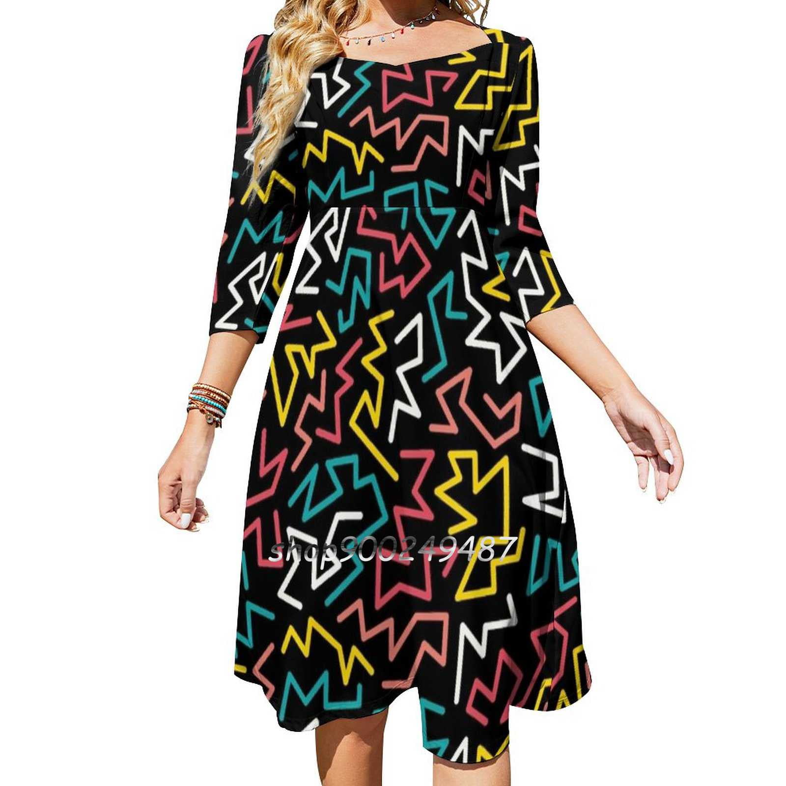 We Are All In This Together Sweetheart Knot Flared Dress Fashion Design ...