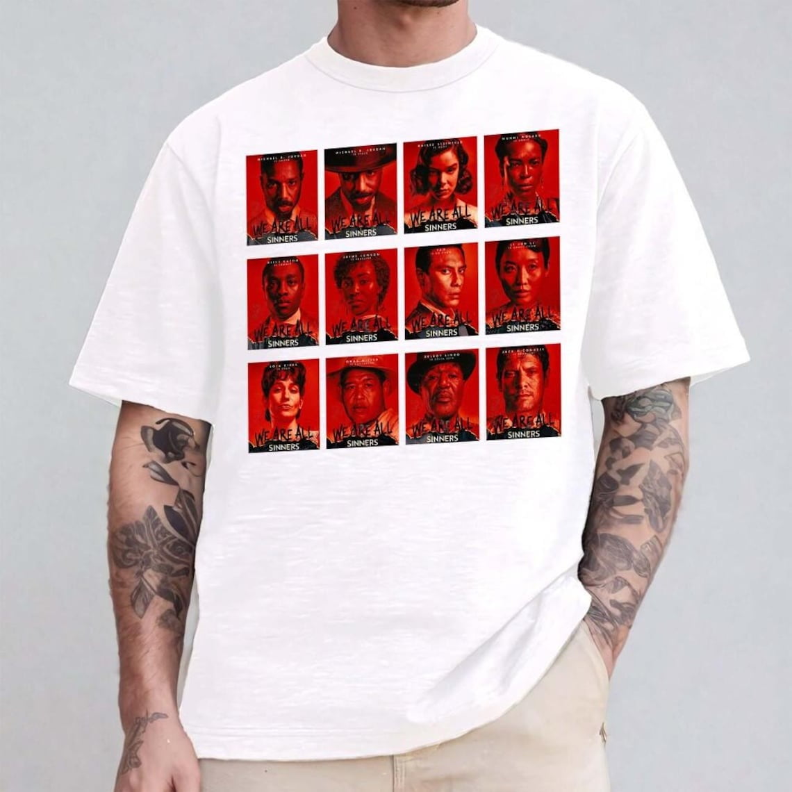 We Are All Sinners 2025 Movie Character Shirt, Vampire Gothic Horror 2025 T-Shirt, Vintage 1930s ...