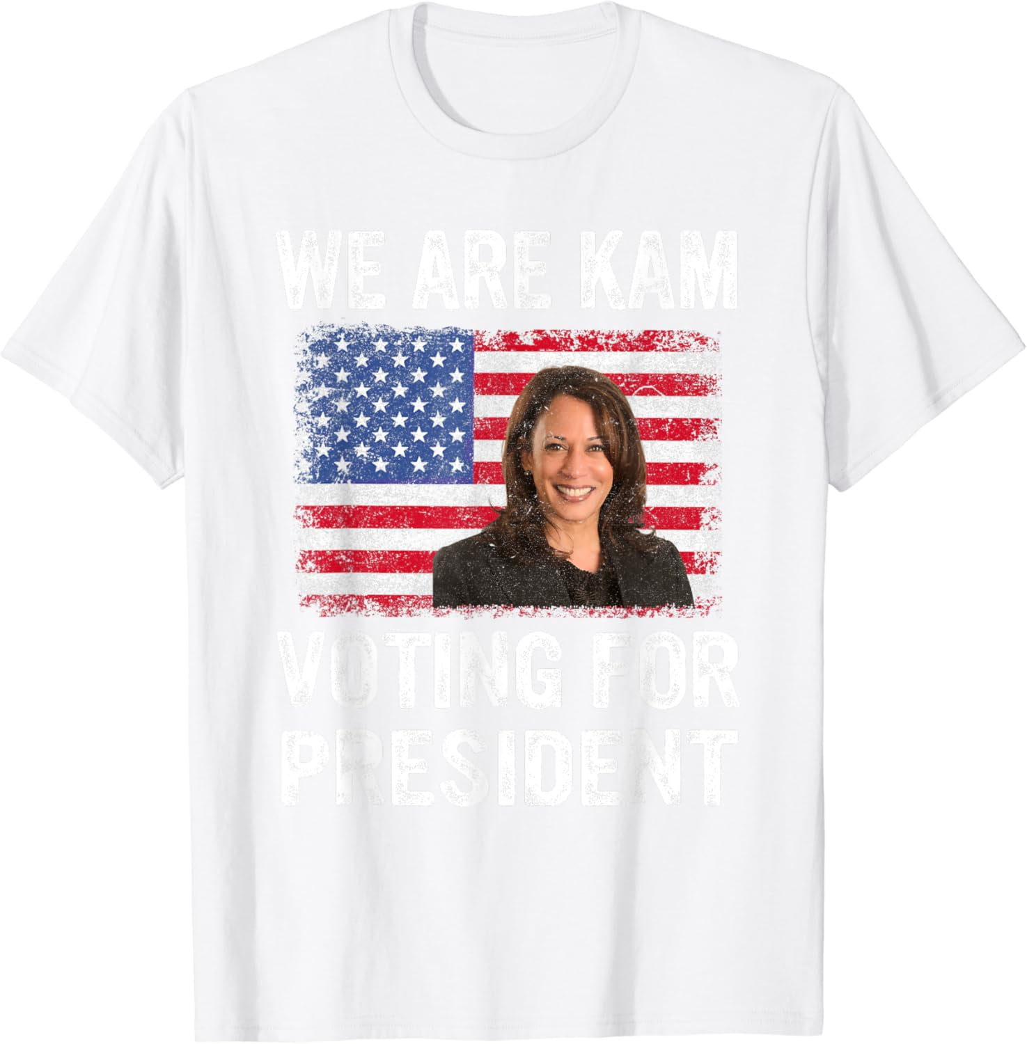 We Are Kam Voting For Kamala Harris 2024 Funny Election T-Shirt ...