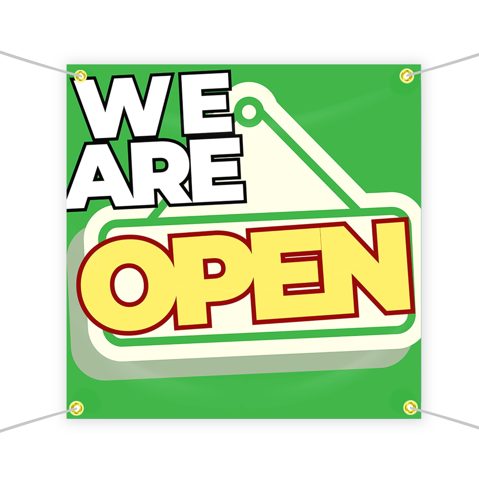 We Are Open Large Banners and Signs for Outdoor by DreamController ...