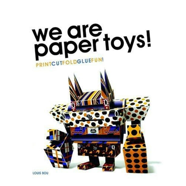 Pre-Owned We Are Paper Toys: Print-Cut-Fold-Glue-Fun [With CDROM ...