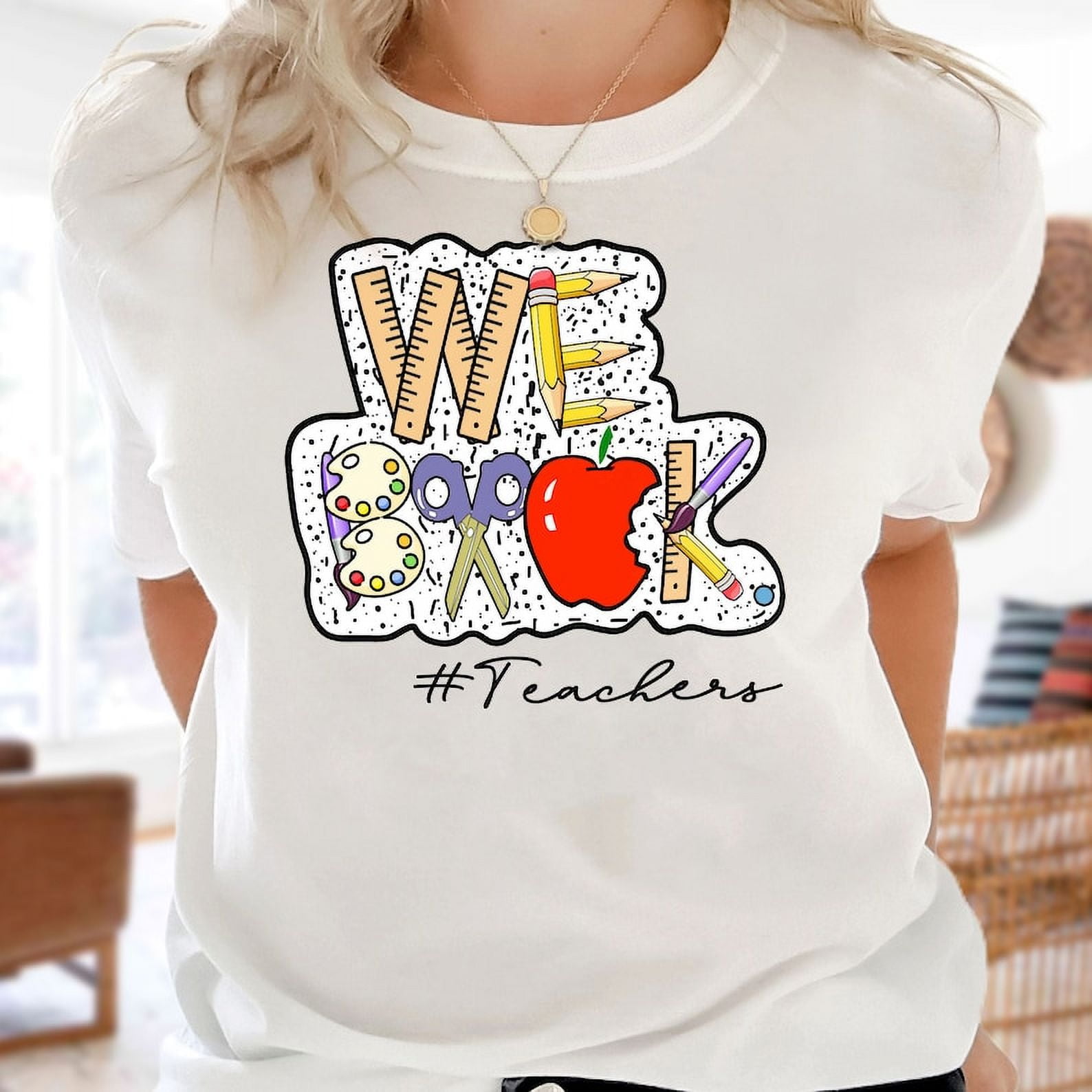 We Back Teacher Back To School Design, Teacher Shirt Design, Back To ...