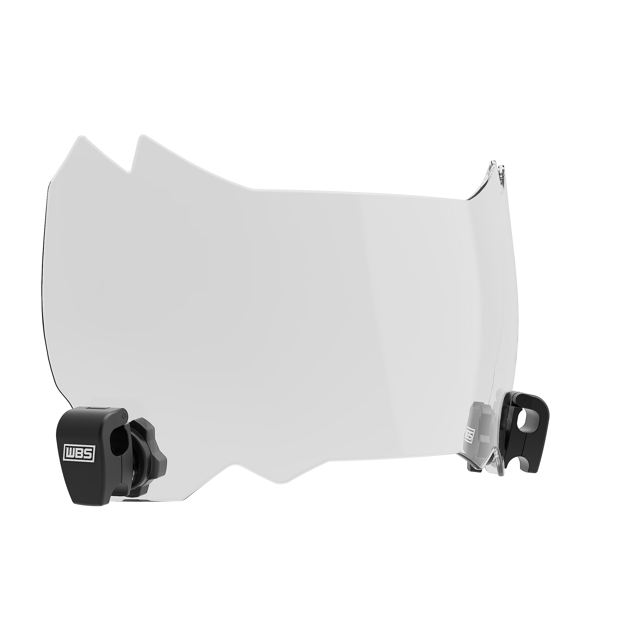 WE BALL SPORTS Helmet Wearable Plastic Football Visor 3.0, Clear, Fits ...