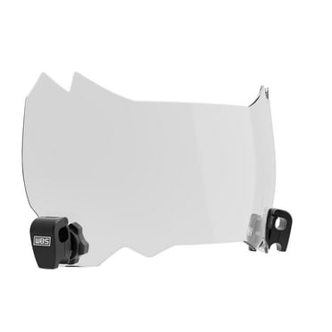 SHOC Zero G Plus Youth Football Helmet Visor - Clear, Tinted Style with Sun Protection and Clips ...