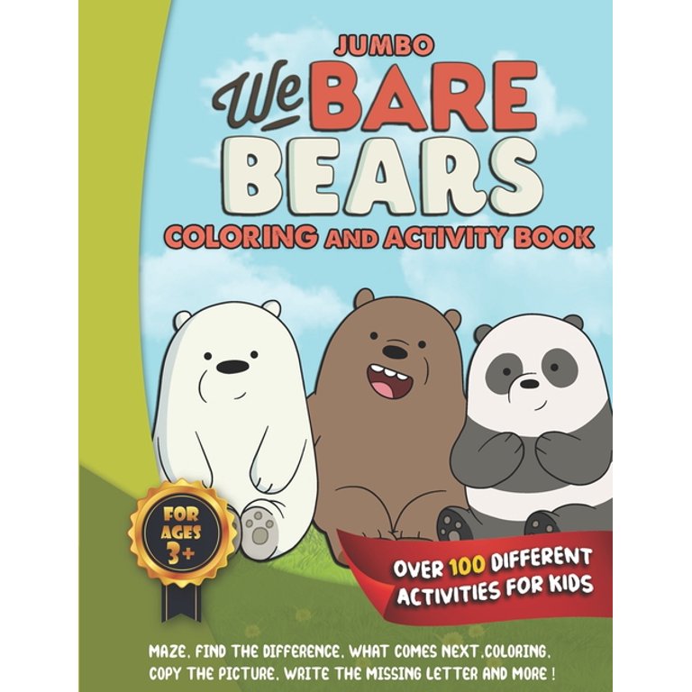we bare bears coloring pages