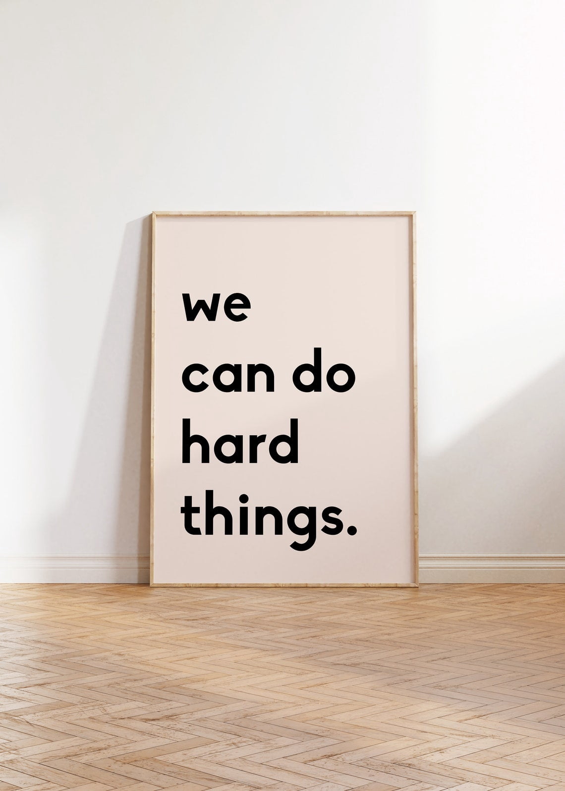 We Can Do Hard Things Positive Quote Wall Art for Classroom and ...