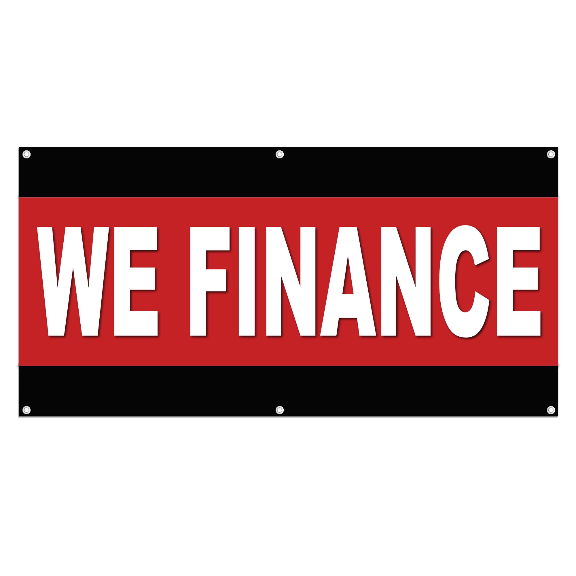 We Finance 13 oz Heavy Duty Vinyl Banner Easy Payments Sign We Finance ...