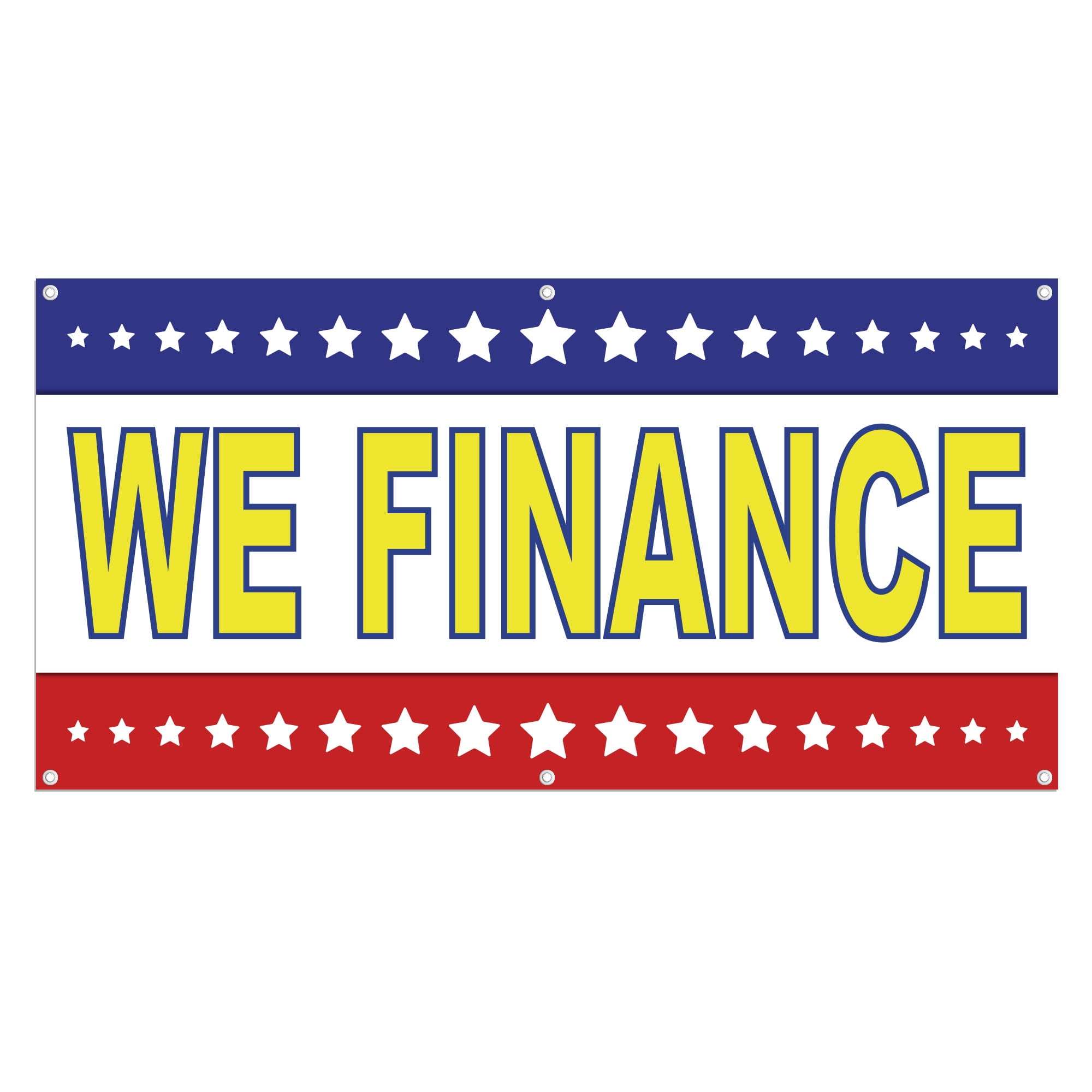 We Finance Banner 13 oz Heavy Duty Vinyl Easy Payments Sign We Finance ...