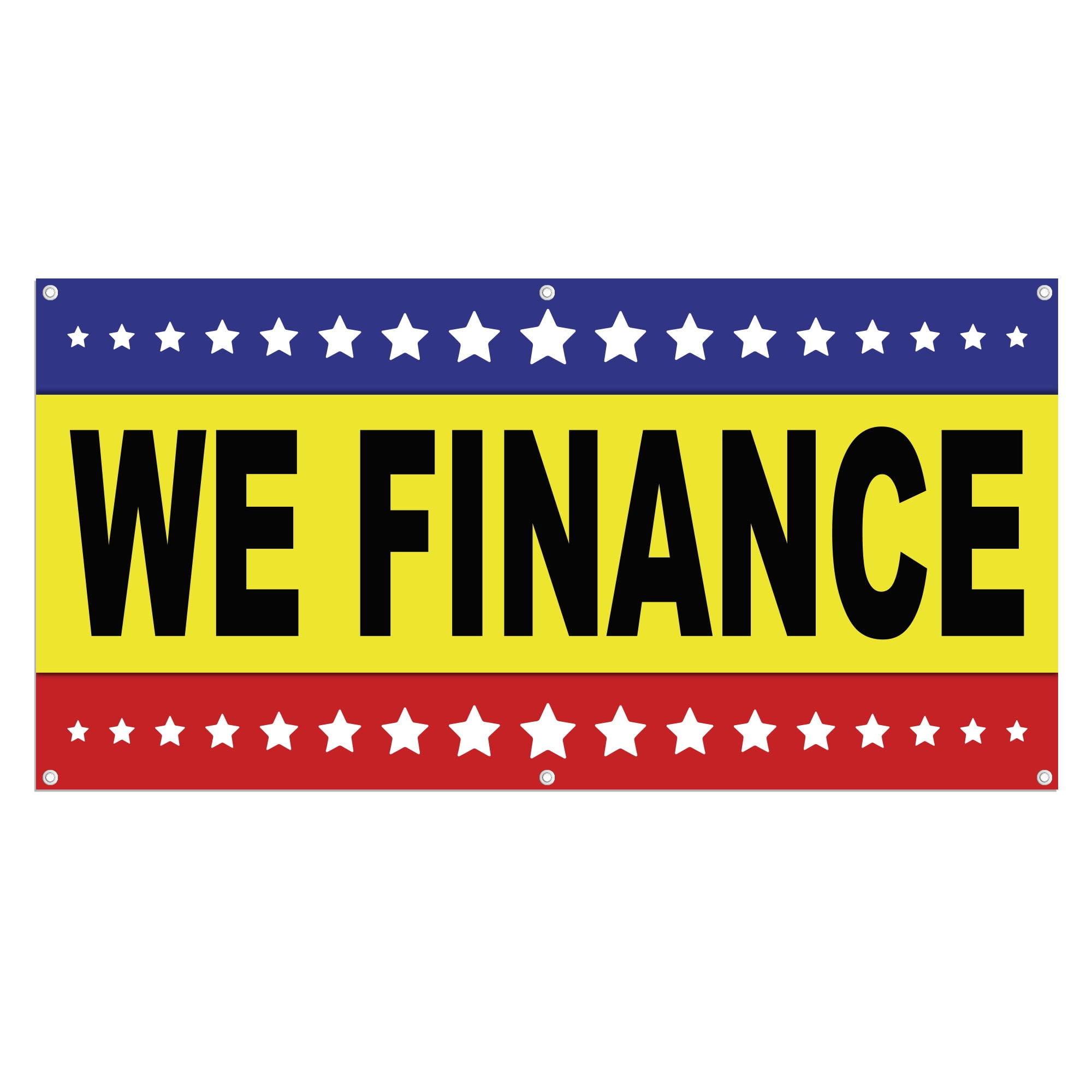 We Finance Banner 13 oz Heavy Duty Vinyl Easy Payments Sign We Finance ...