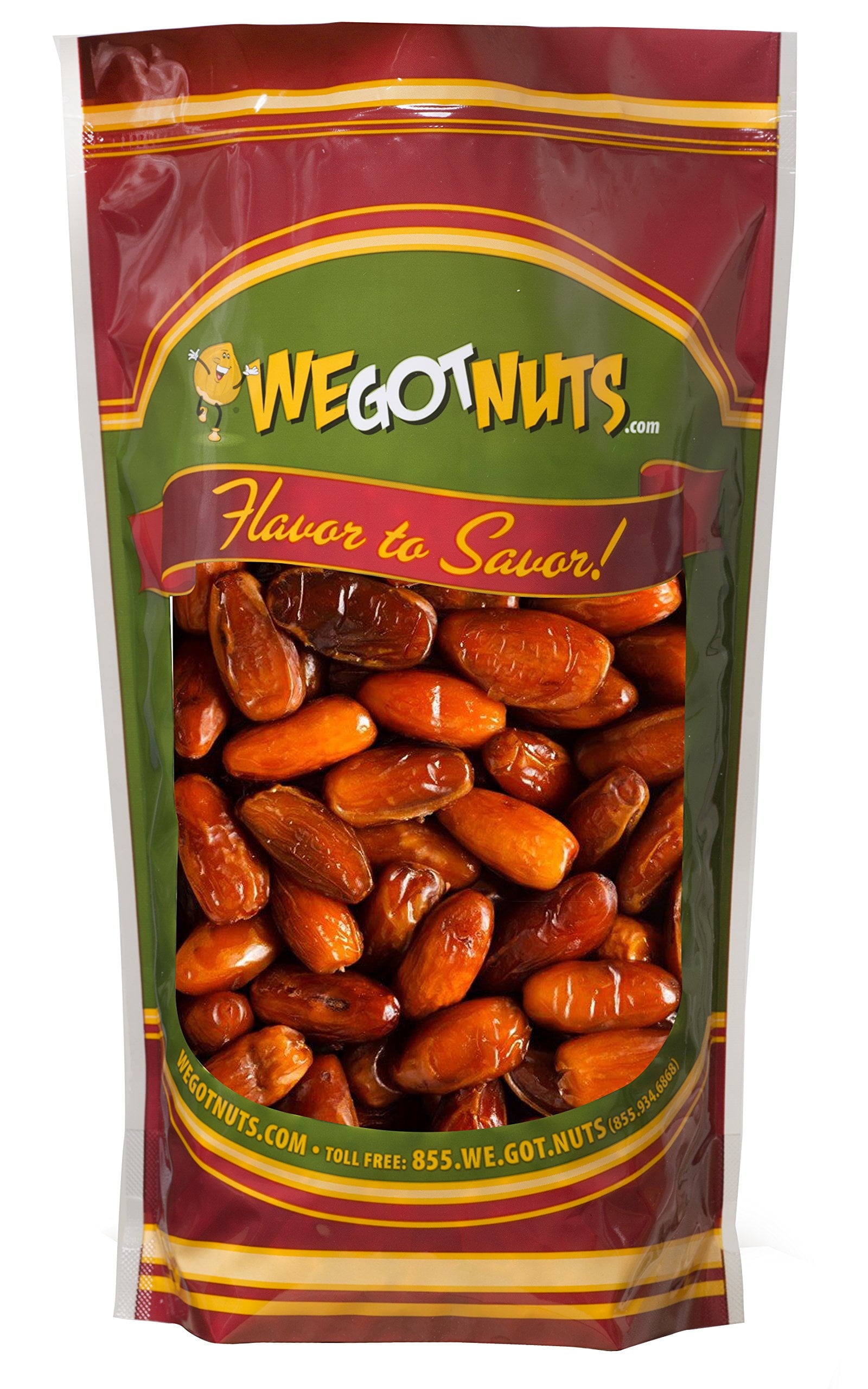 We Got Nuts Pitted Dates Healthy Snack Fruit, No Added Sugar, Non-GMO ...