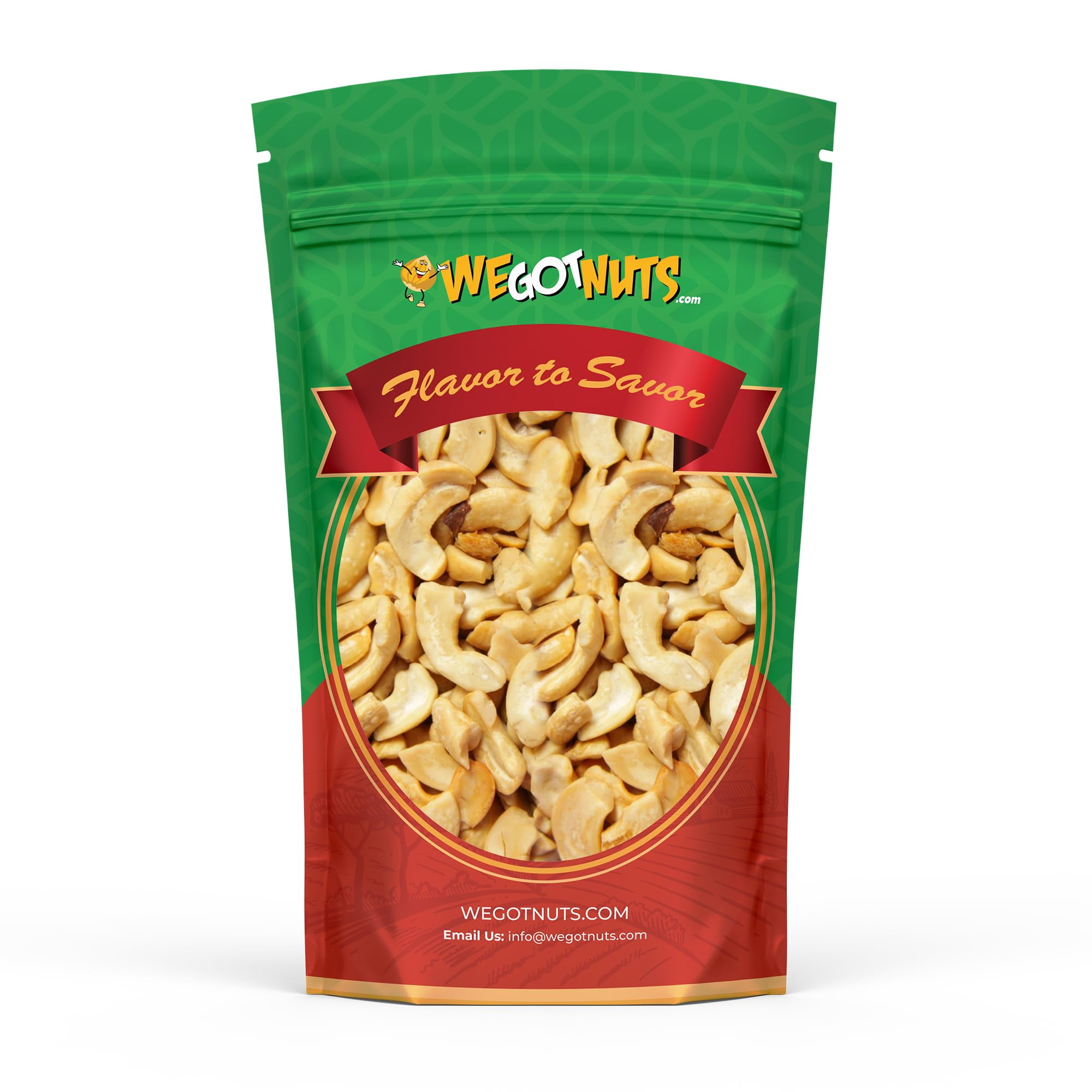 We Got Nuts Raw DEF29 Cashew Pieces, Unsalted and Unroasted, for Cashew ...