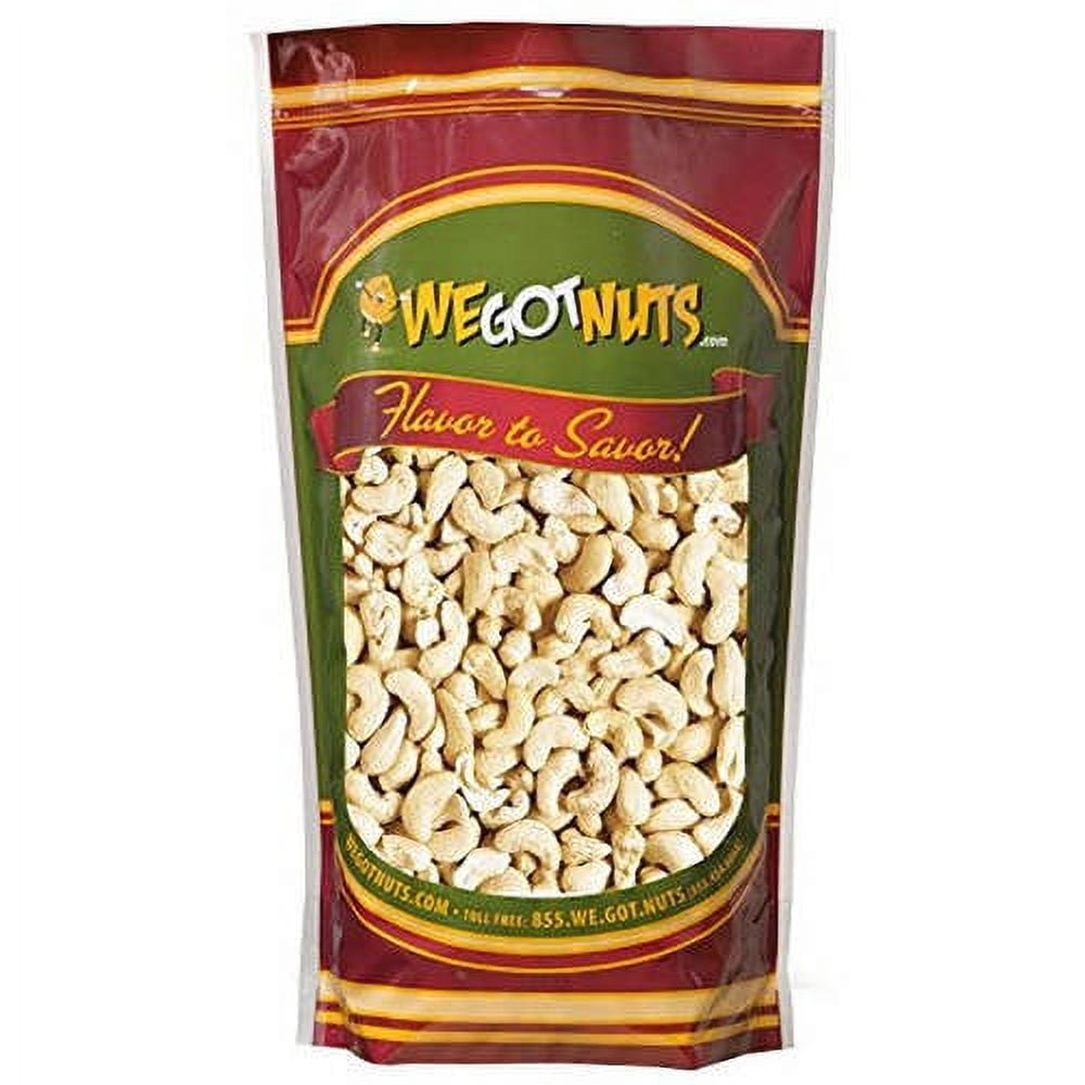 We Got Nuts Whole Raw Cashews, 1 lb - Walmart.com