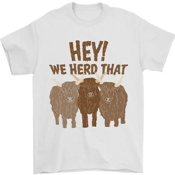 We Herd That Funny Cow T-Shirt - Walmart.com