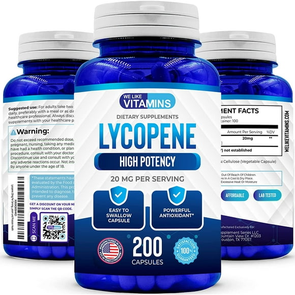 Lycopene in Antioxidant Supplements - Walmart.com