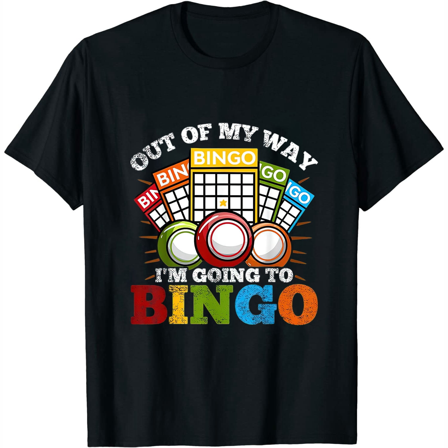 We Love Bingo Bingo Womens T-Shirt Black XL - Walmart.com