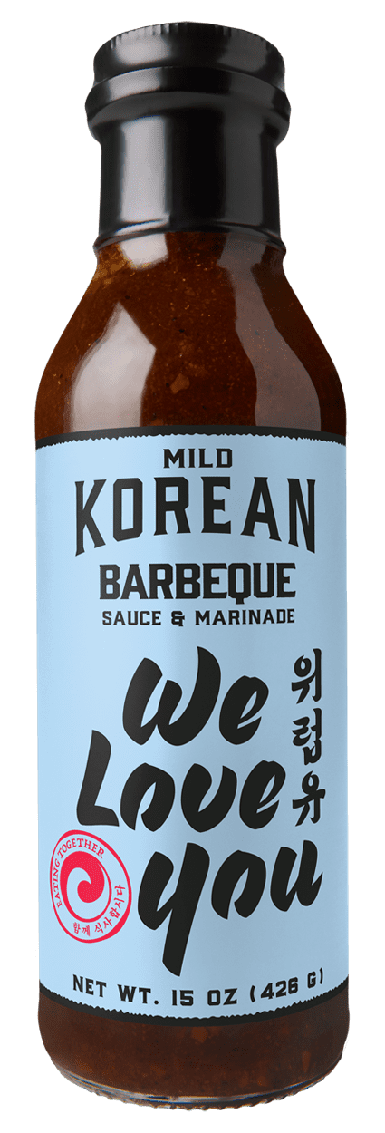 We Love You Mild Korean BBQ Sauce & Marinade, 15oz - Walmart.com