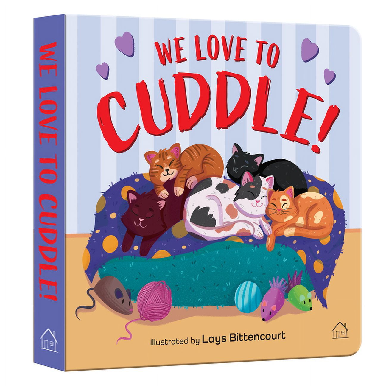 We Love to Cuddle, (Board Book) - Walmart.com