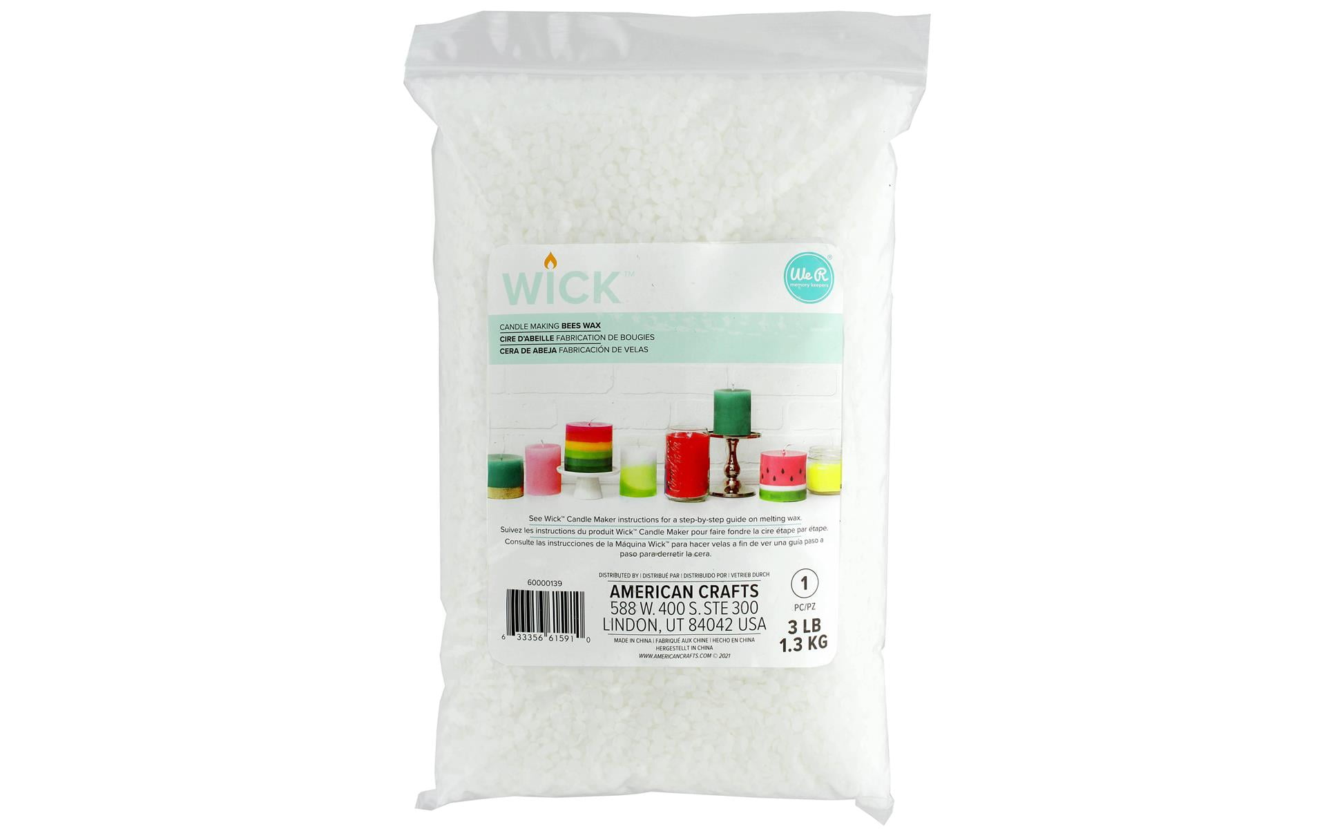 We R Memory Collection Wick Candle Bees Wax 3lb - Walmart.com