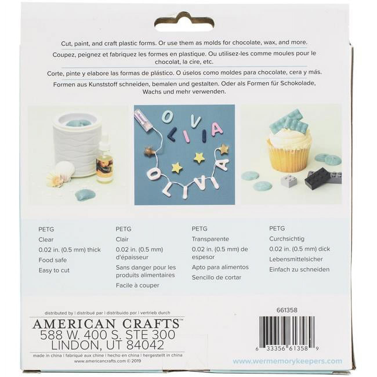 We R Memory Keepers Mold Press Plastic Sheets 40/Pkg-Clear - Walmart.com