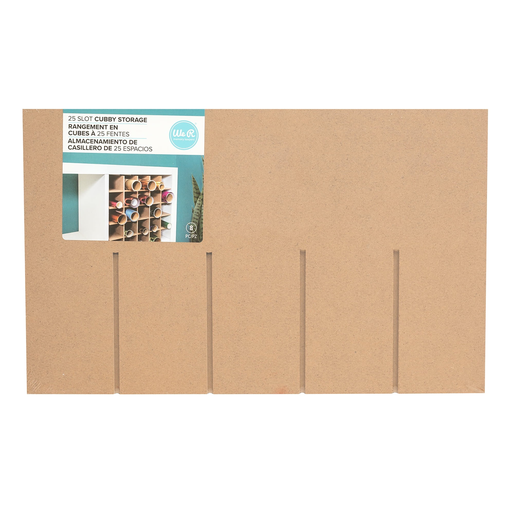 We R Memory Keepers Cubby Storage Divider, 25 Slot Insert for 13 Inch ...