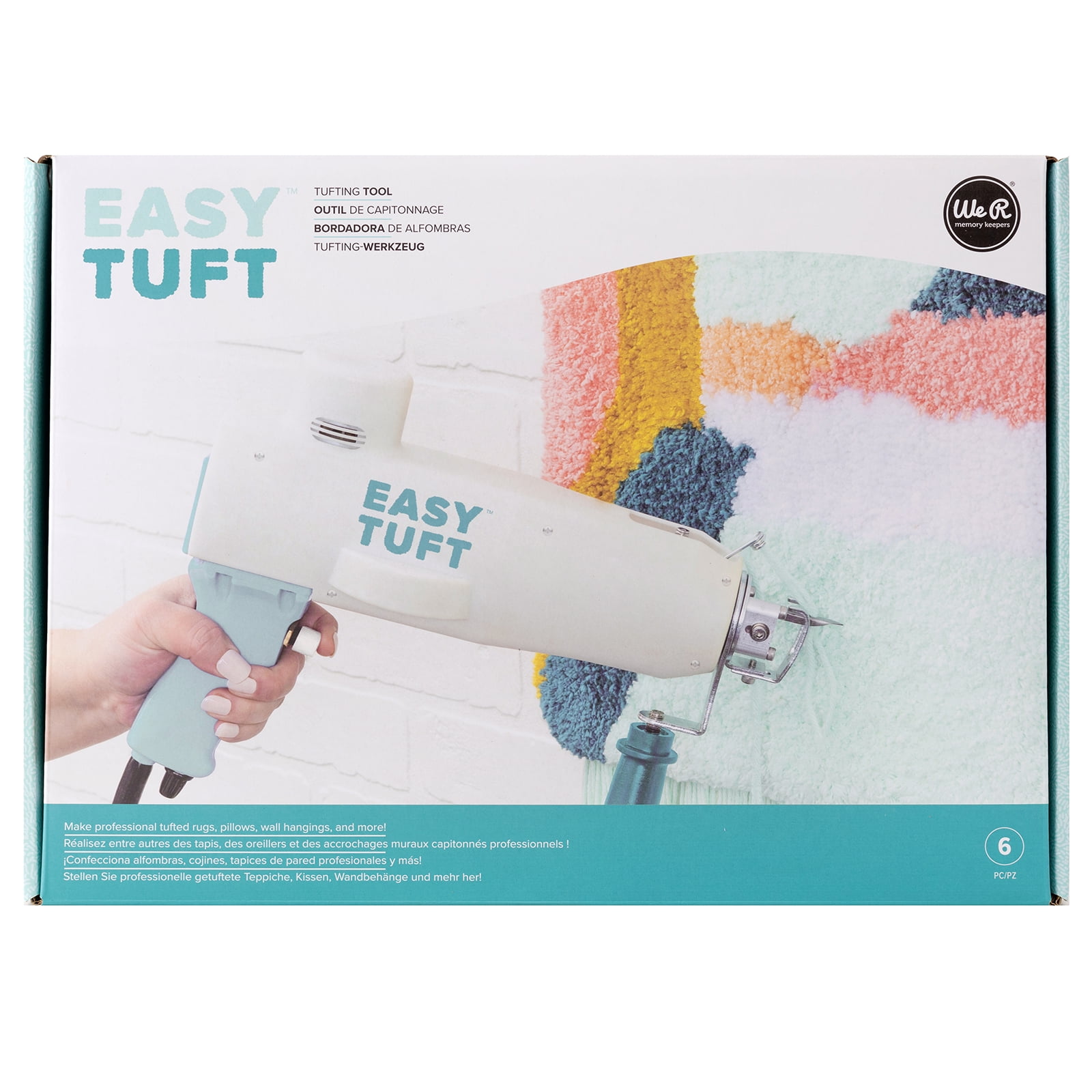 We R Memory Keepers Easy Tuft Tufting Tool - Professional Rug, Pillow ...