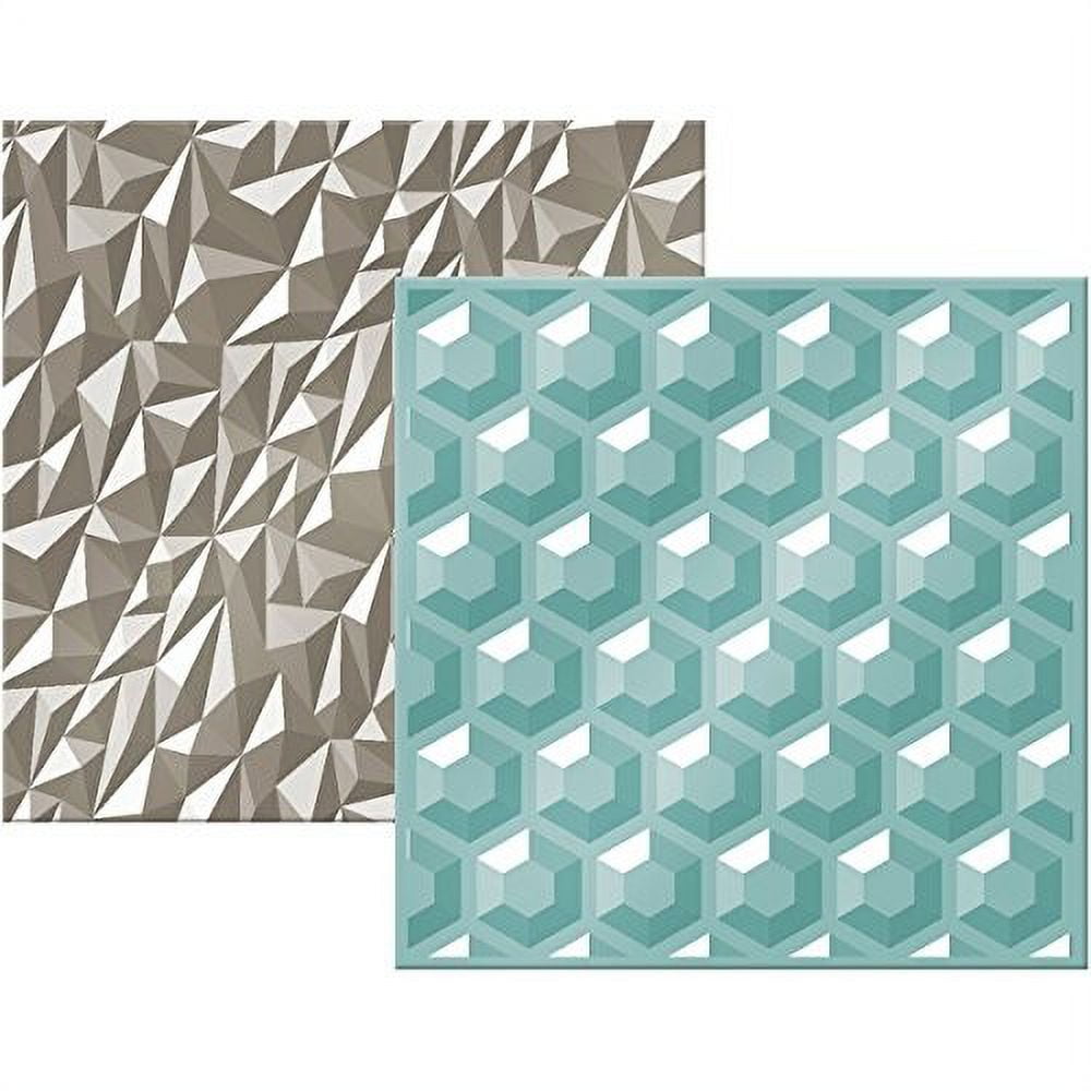 We R Memory Keepers Gemstone Embossing Folders: 2 Pack - Walmart.com
