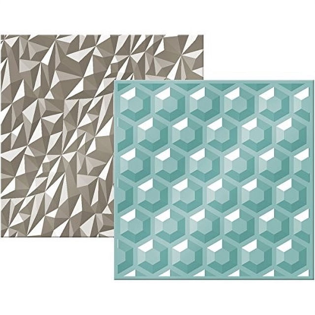 We R Memory Keepers Gemstone Embossing Folders: 2 Pack - Walmart.com