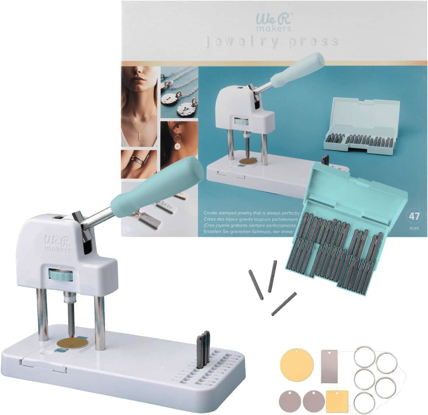 We R Memory Keepers All-In-One Jewelry Press Kit - Elegant Design ...