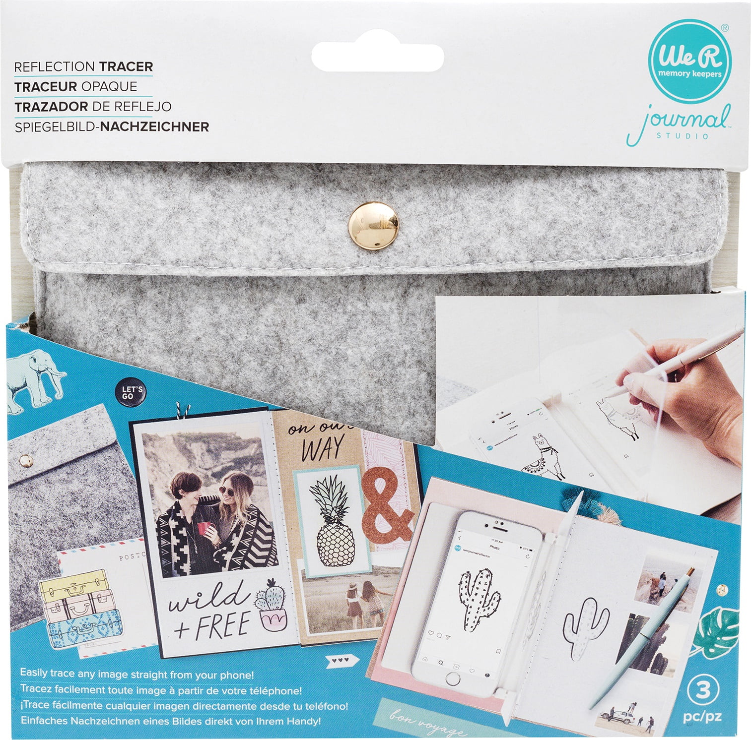 We R Memory Keepers Journal Magic Reflector-3 Pieces - Art and Crafts ...