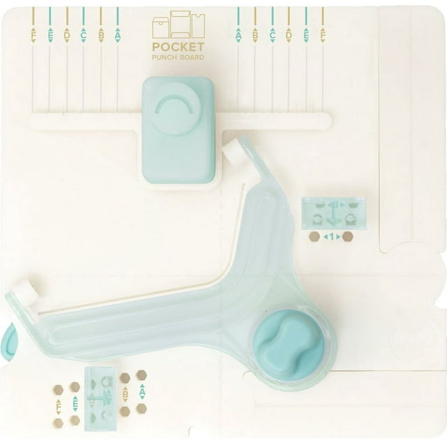 We R Memory Keepers Scrapbook Journal Pocket Punch Board - Walmart.com
