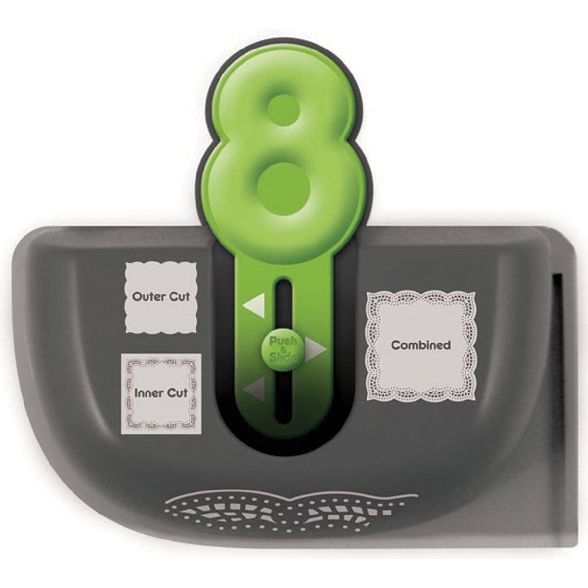 We R Memory Keepers Lucky 8 Border Punch-Lace Kerchief - Walmart.com