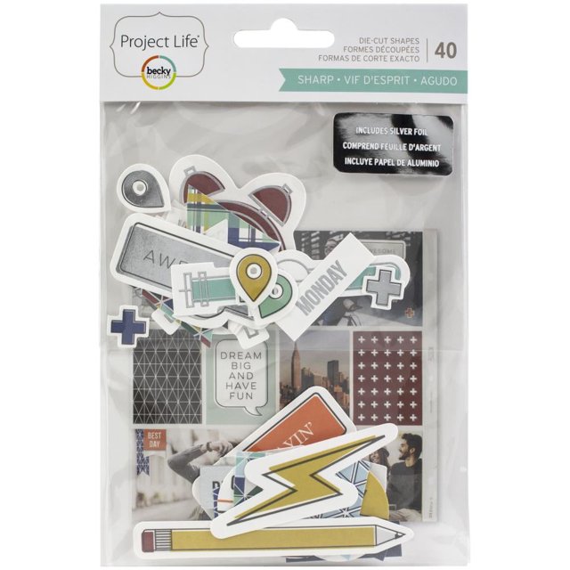 We R Memory Keepers Project Life Ephemera Die-Cut Shapes - Walmart ...
