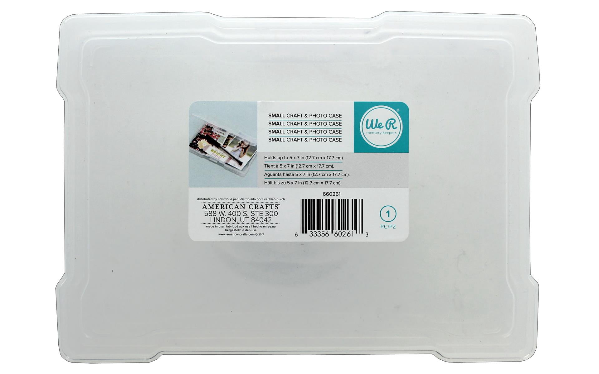 We R Memory Keepers WR660261 Craft Photo Storage Case, 5 x 7 in ...