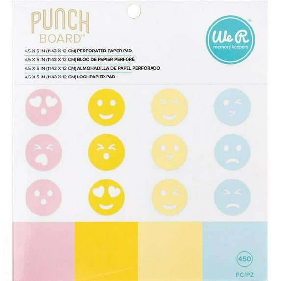 We R Memory Keepers WR660321 4.5 x 5 in. Emoji Paper Pad for Use with ...