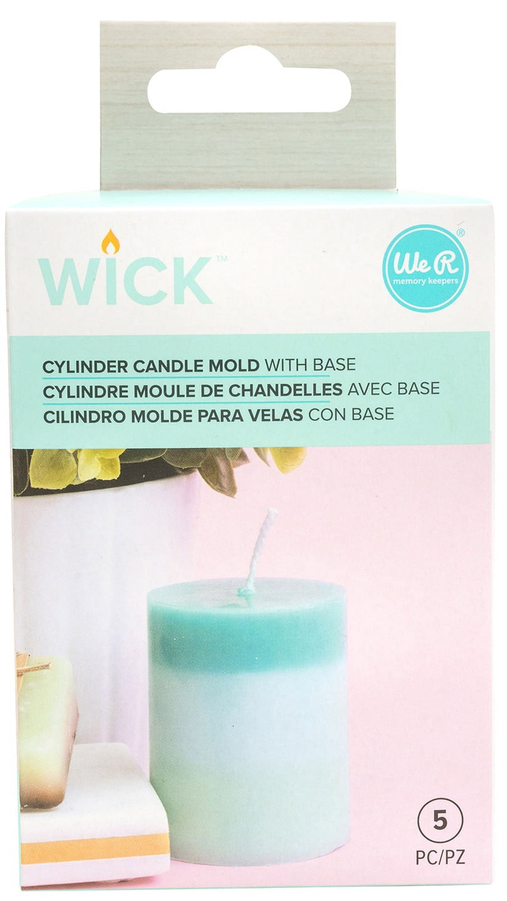 We R Wick Plastic Mold-Cylinder - Walmart.com