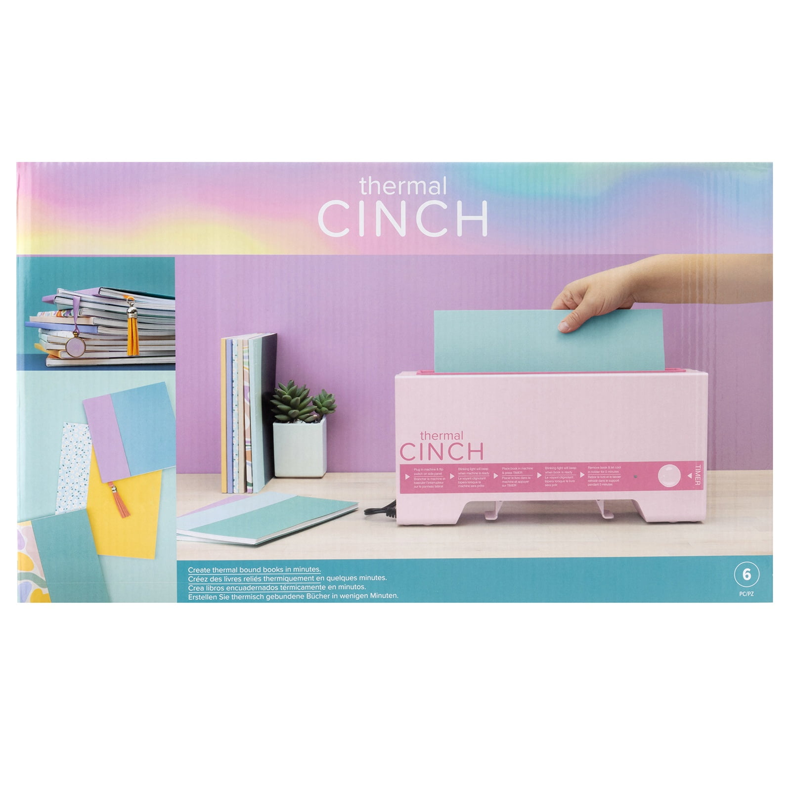 We R Thermal Cinch Binding Machine US Plug-Pink - Walmart.com