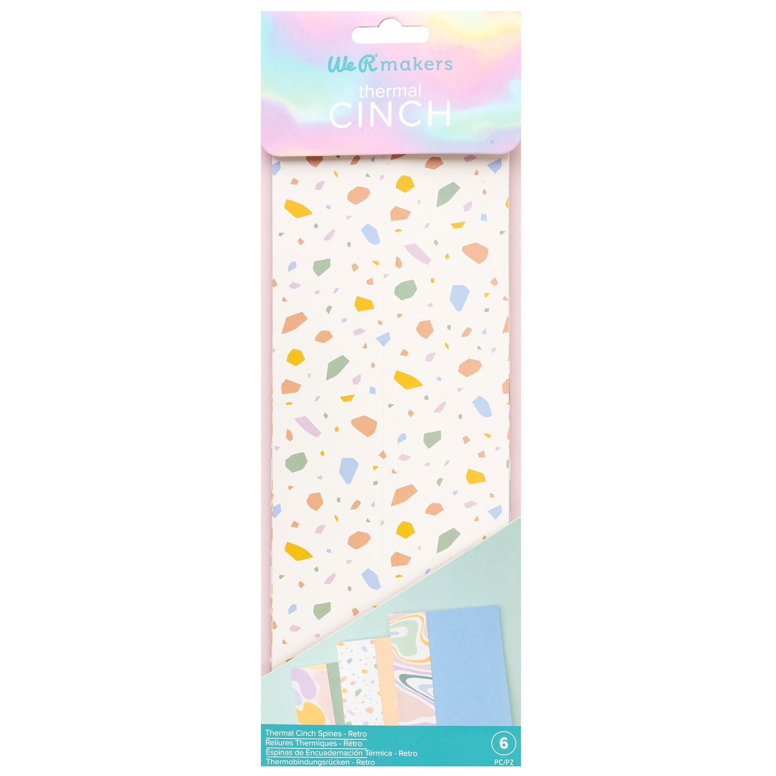 We R Thermal Cinch Binding Spine 6/Pkg-Retro - Walmart.com