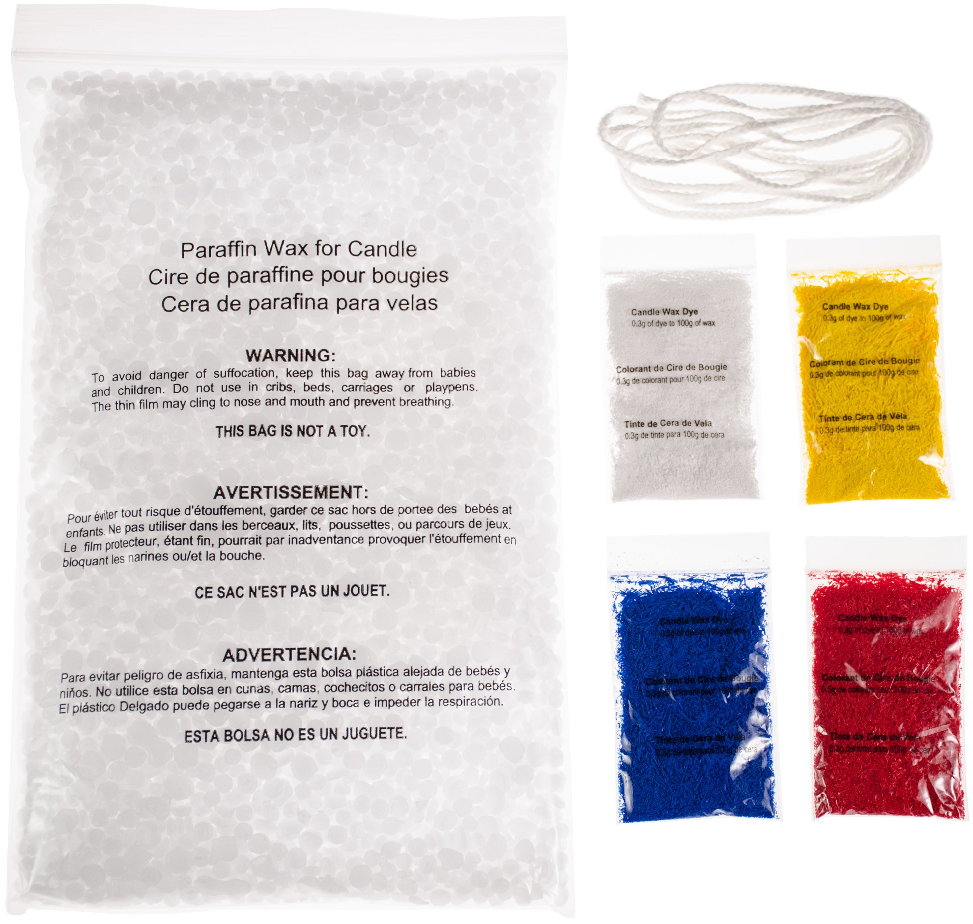 We R Wick Candle Wax & Wick Bundle- - Walmart.com