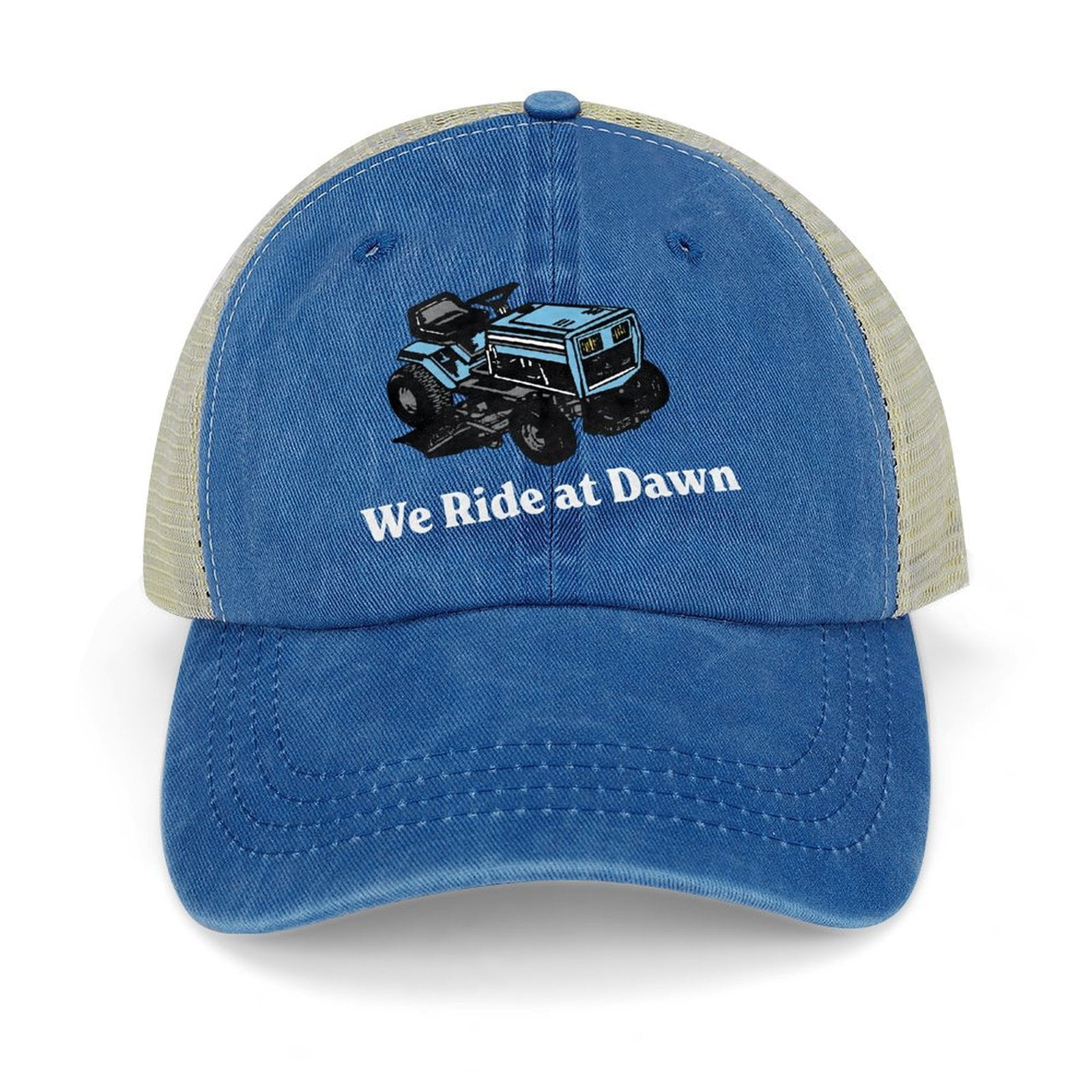 We Ride At Dawn Dark Blue Hat Adjustable Funny Fashion Unisex Baseball ...