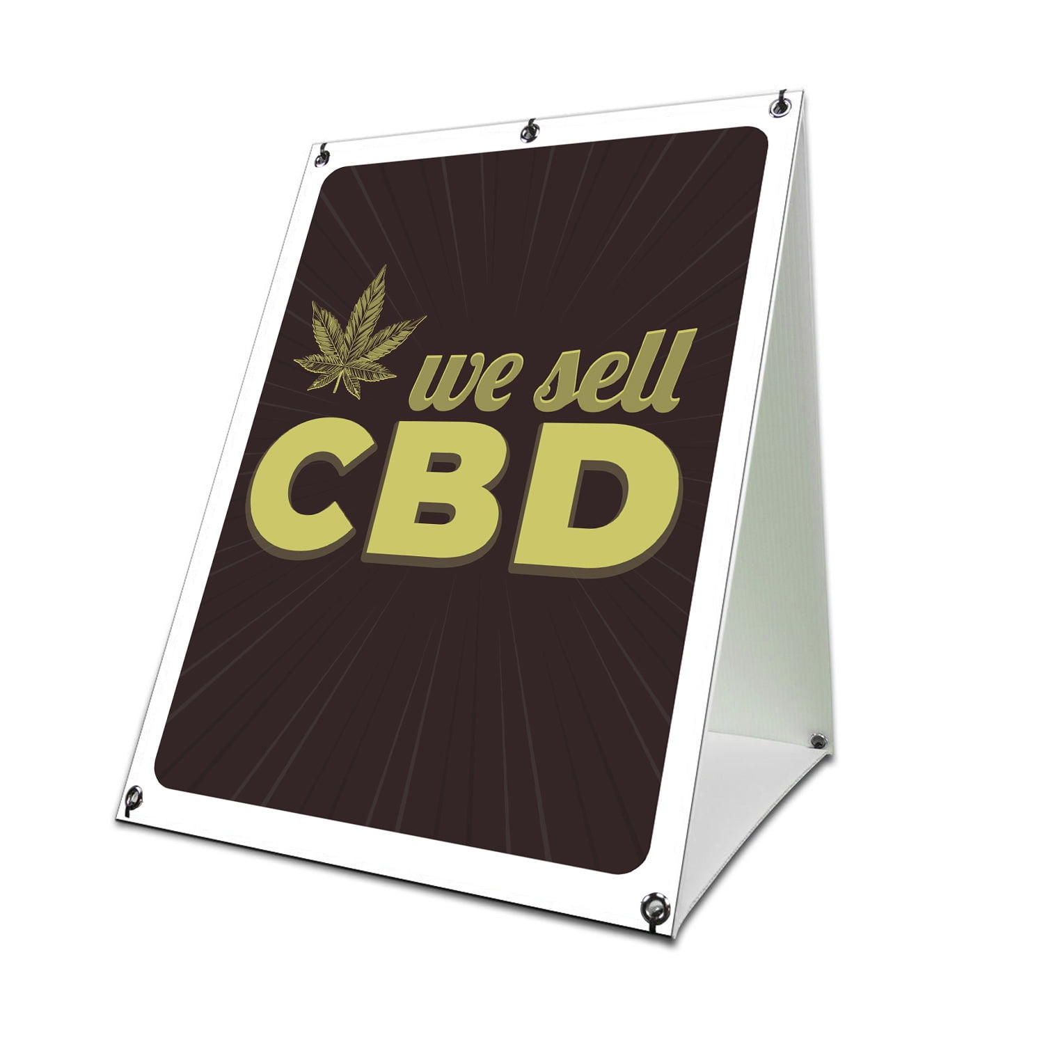 We Sell CDB 18" x 24" A-frame Sidewalk Sign| Advertise Your Business ...