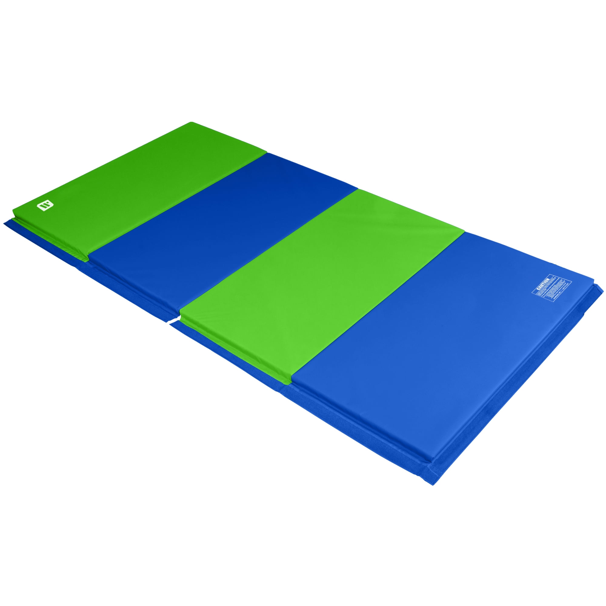 We Sell Mats 4 ft x 8 ft Gymnastics Mat, Folding Tumbling Mat, Portable ...