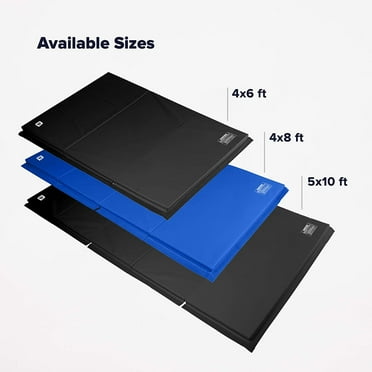 We Sell Mats - 4ft x 4ft x 4 Inch Foldable Gymnastics Crash Landing Mat ...