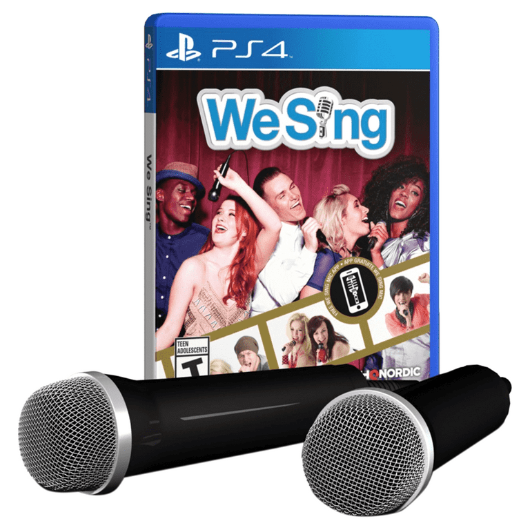 We Sing 2 Mic Bundle PS4 PlayStation 4 Bundle Edition
